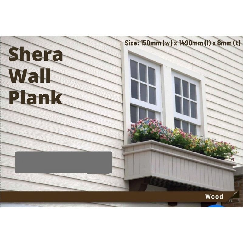 SHERA WALL AND CEILING PLANK [150mm x 3000mm x 8mm] | Shopee Malaysia