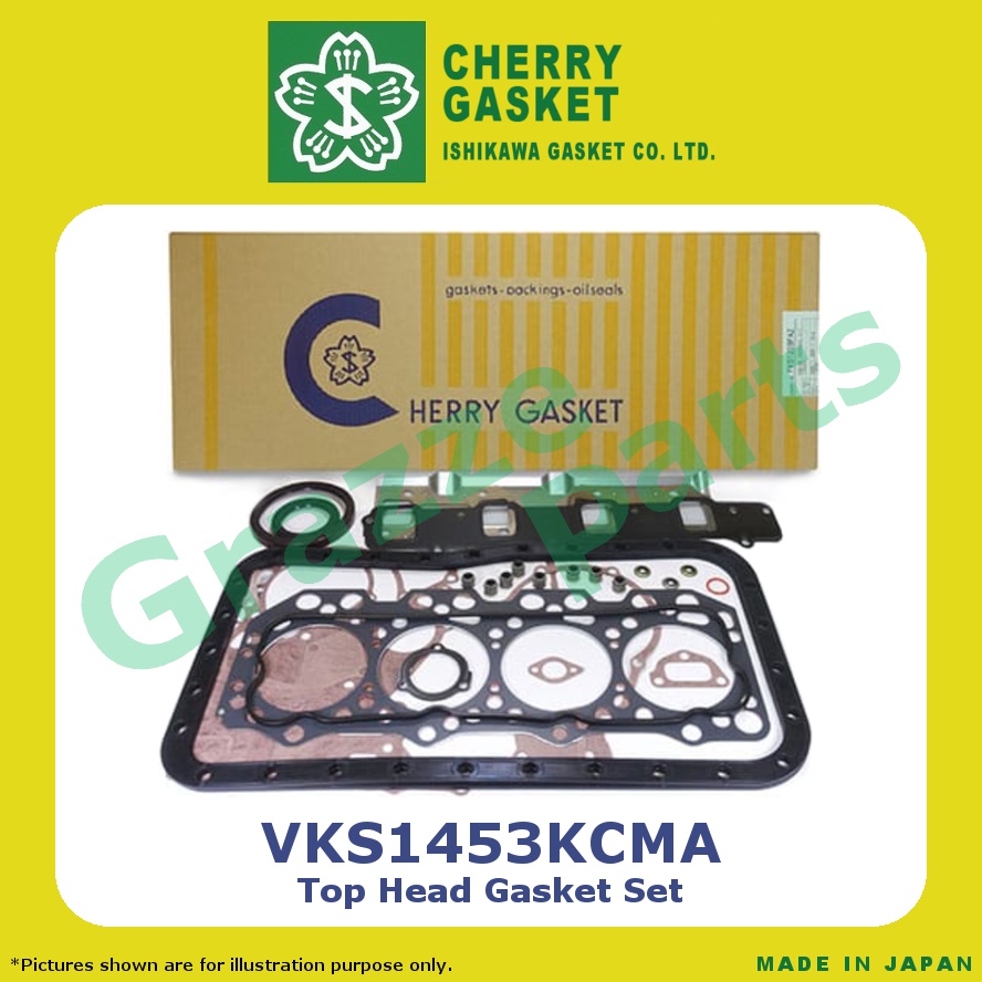 Cherry 100% Made In Japan Head Top Gasket Set VKS1453KCMA for Perodua ...