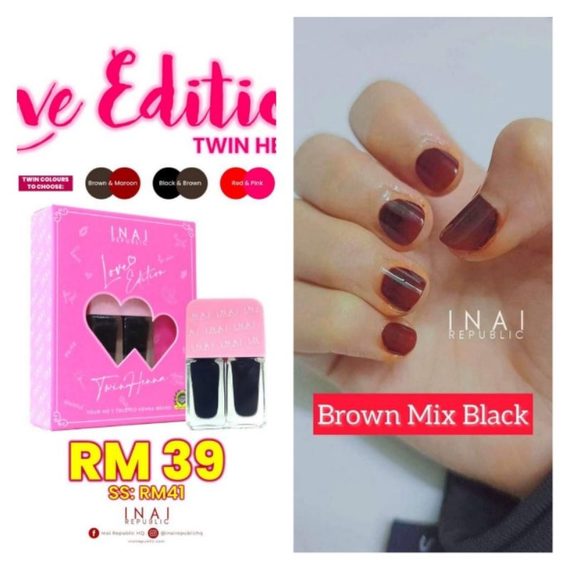 [FREE BUFF] INAI REPUBLIC VIRAL Sah Solat Inai Celup Inai Kuku Inai kon ...