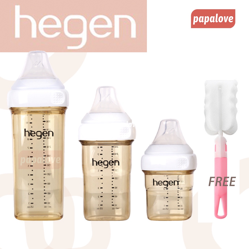Papalove | HEGEN PCTO™ Bottle PPSU Hegen Starter Kit Set Wide Neck ...
