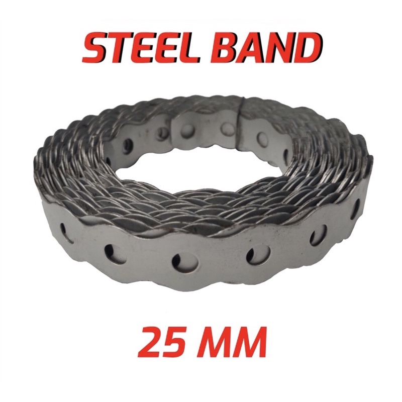 Steel Band / Besi 88 / Besi Lapan Lapan - 12mm / 17mm (Kaki / Feet ...