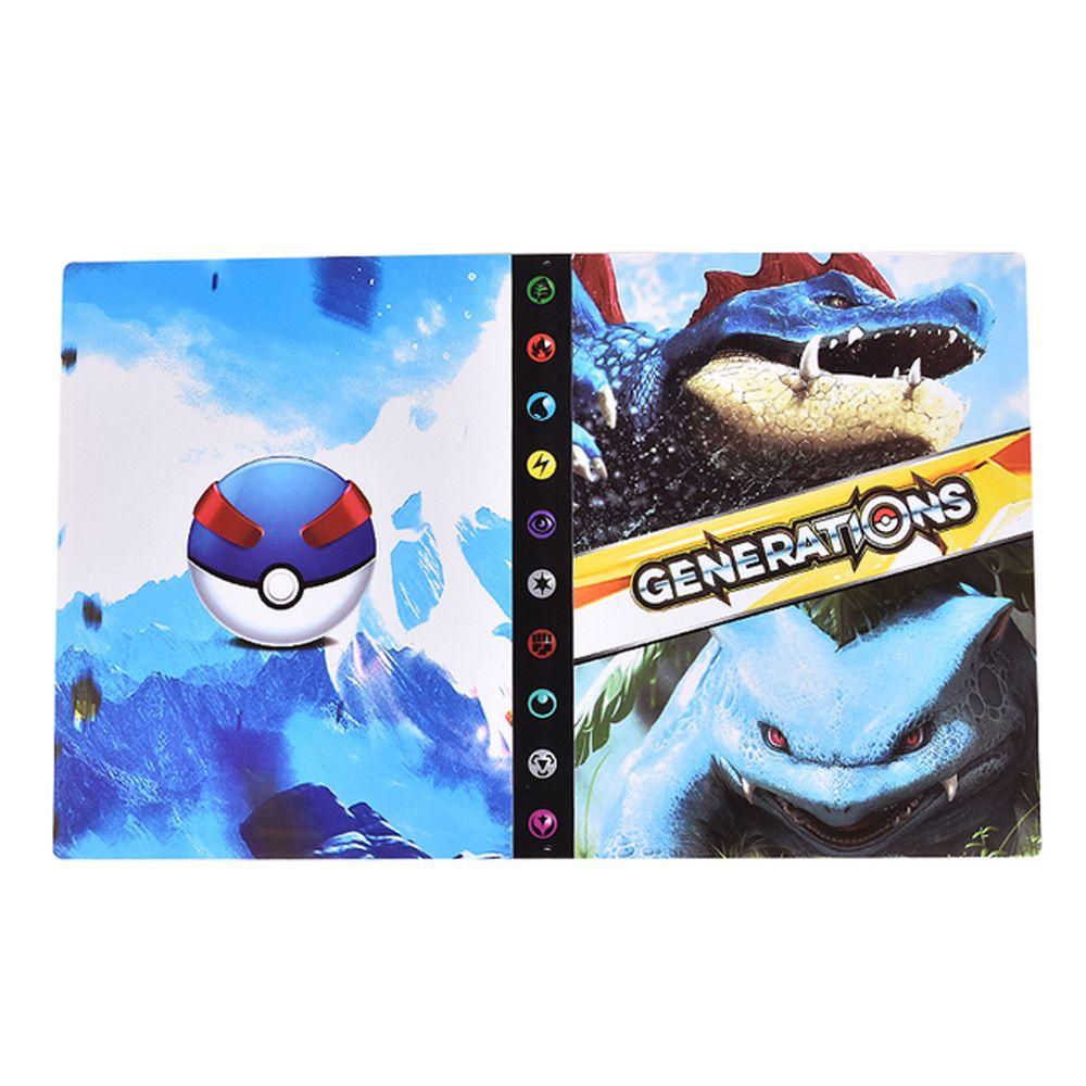 ELEGANT Pokemons Toys Pokemon Cards Album Cool Toy Collection Folder ...