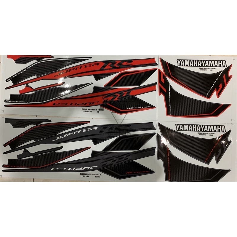 Yamaha lagenda srl115 srl 115 fi body sticker (10) rc edition (ready ...