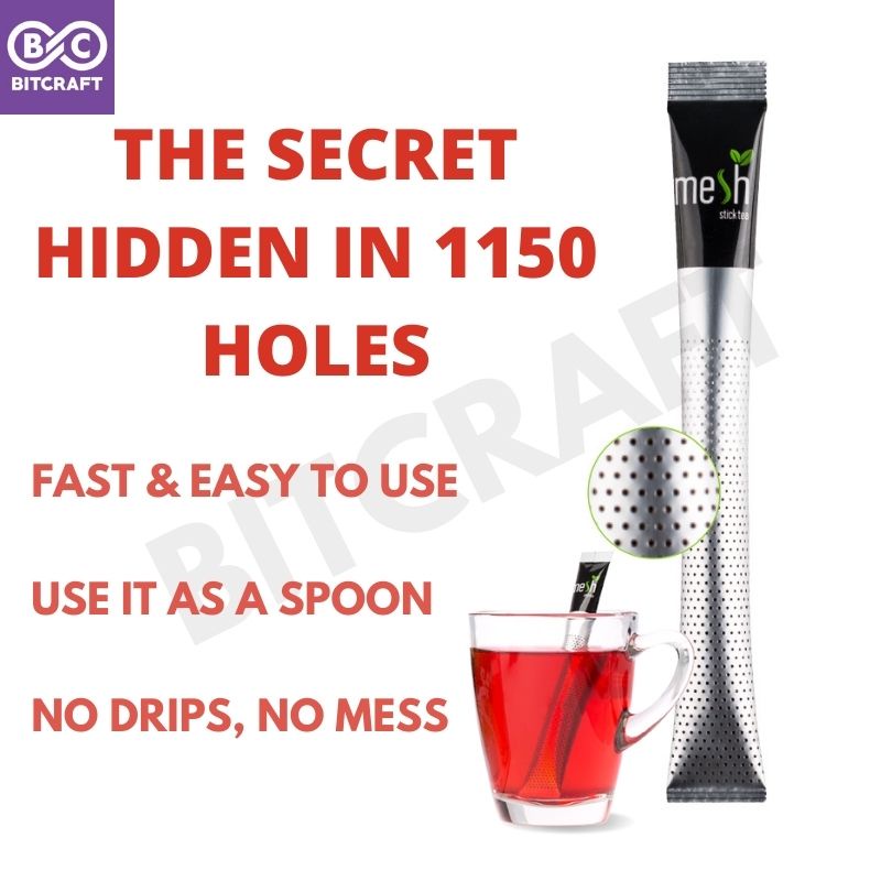 MESH Tea Stick Pomegranate Tea Turkish Apple Wild Berry Earl Grey Tea ...