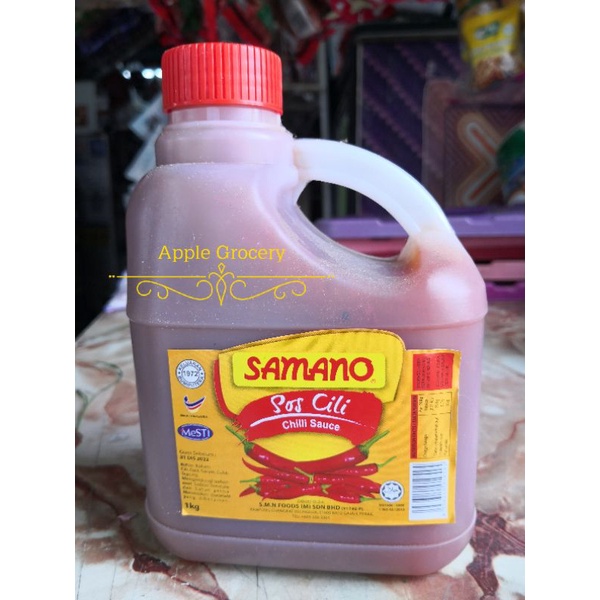 Samano Sos Cili / Chilli Sauce 1Kilo | Shopee Malaysia