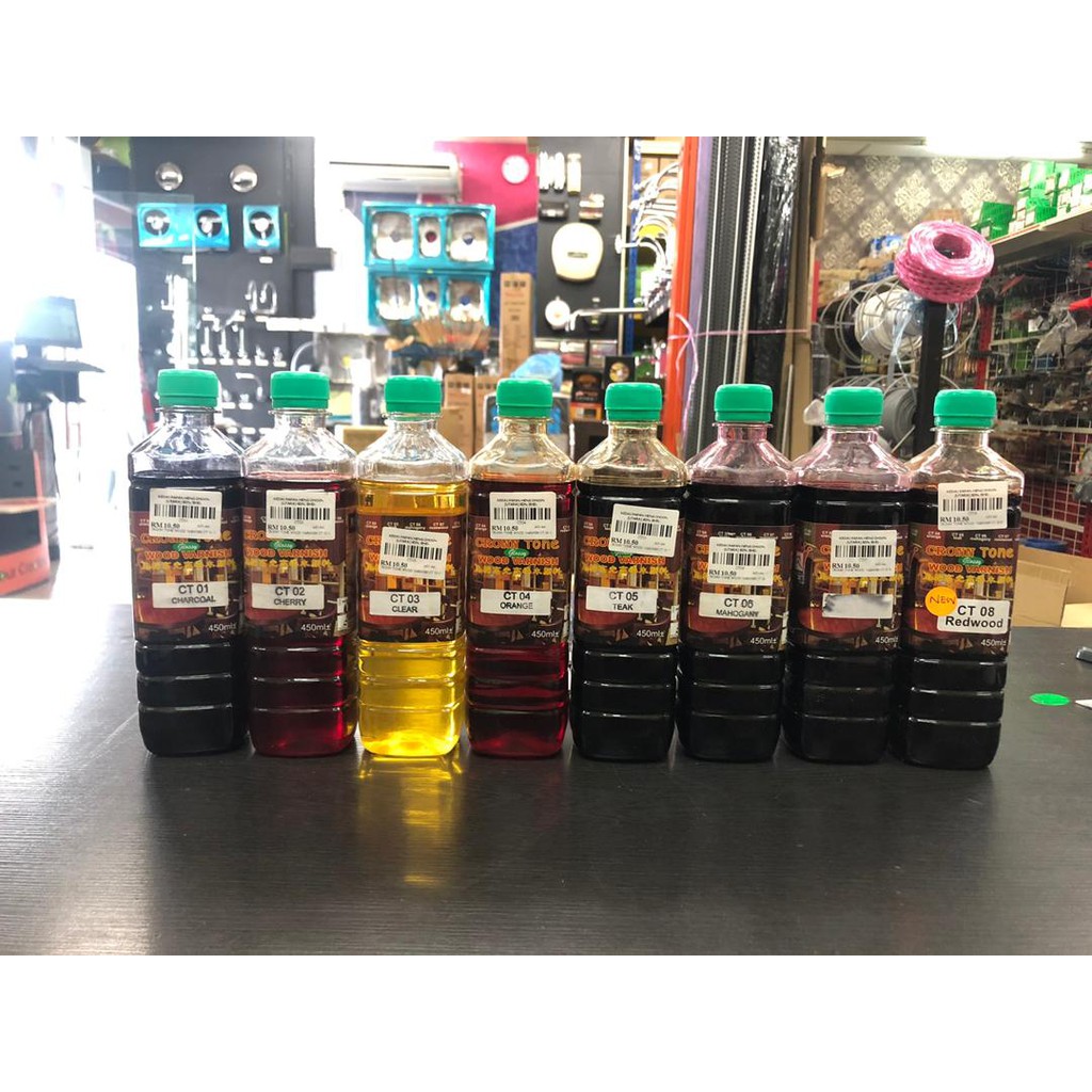 CRONN TONE WOOD SHELLAC/ SYELEK KAYU 450ML (LOWEST PRICE) (READY STOCK ...