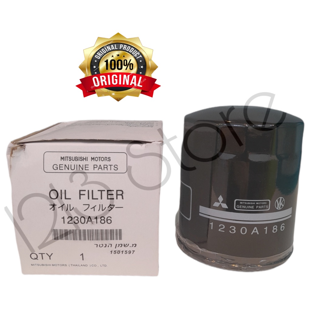 1230A186 Mitsubishi Oil Filter for Mitsubishi Triton & Pajero Sport 2 ...