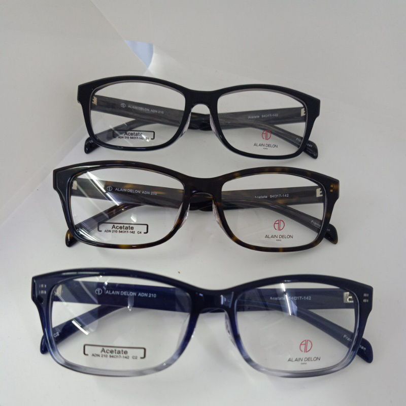 Alain Delon ADN210. ACETATE FRAME FOR MEN. | Shopee Malaysia