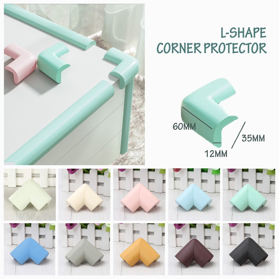 Baby Edge Protector Soft Rubber Hurt Prevention Edge Corner Guards Baby ...