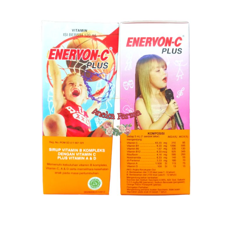 Enervon C Plus 120ml Child vitamin Syrup | Shopee Malaysia