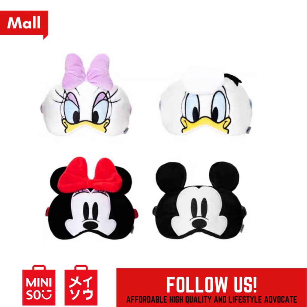 MINISO Sleep Shading Cartoon Donald Duck Daisy Minnie Mickey Eye Mask ...