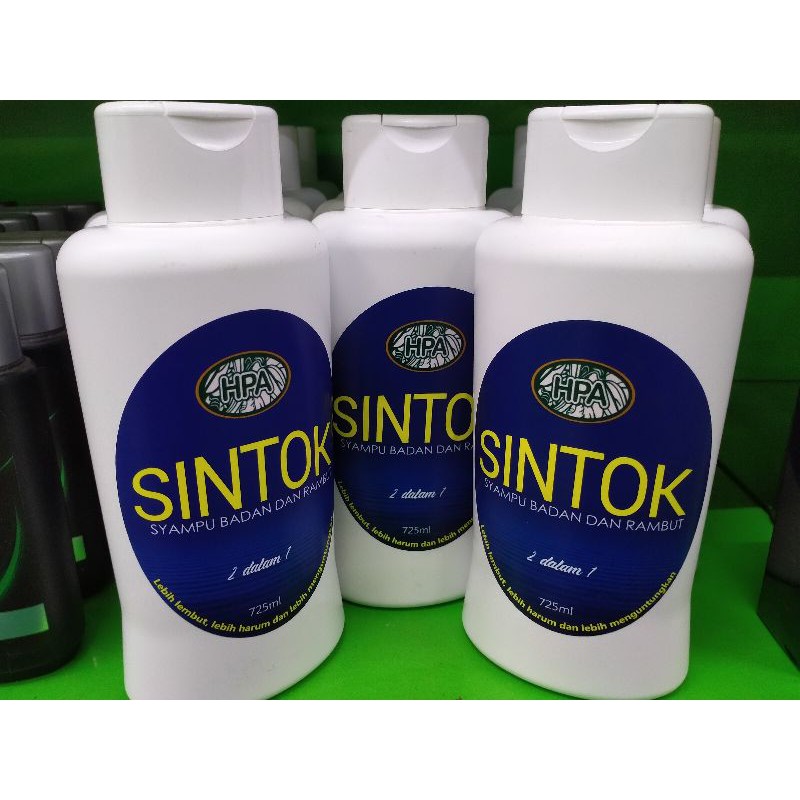 HPA SINTOK SYAMPU BADAN DAN RAMBUT 725ML | Shopee Malaysia