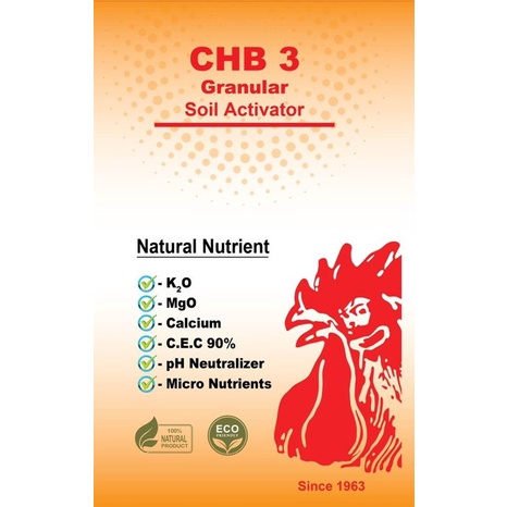 CHB 3 GRANULAR SOIL ACTIVATOR 25KG | Shopee Malaysia