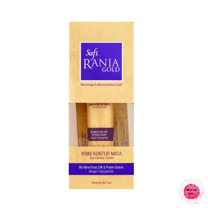 Safi Rania Gold Krim Kontur Mata / Eye Contour Cream 15g | Shopee Malaysia