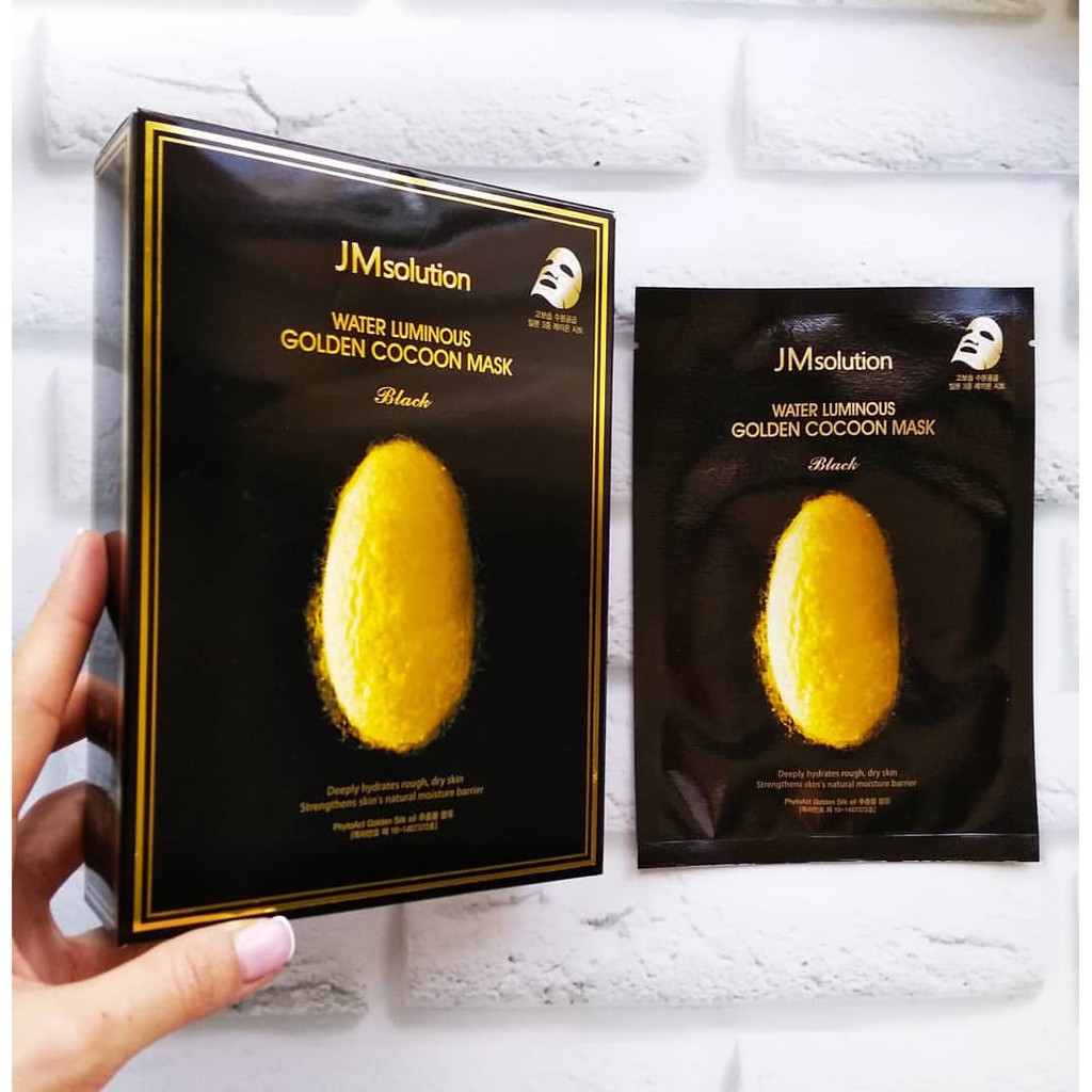 Combo 10 Pieces JMsolution water luminous golden cocoon Mask (Genuine ...