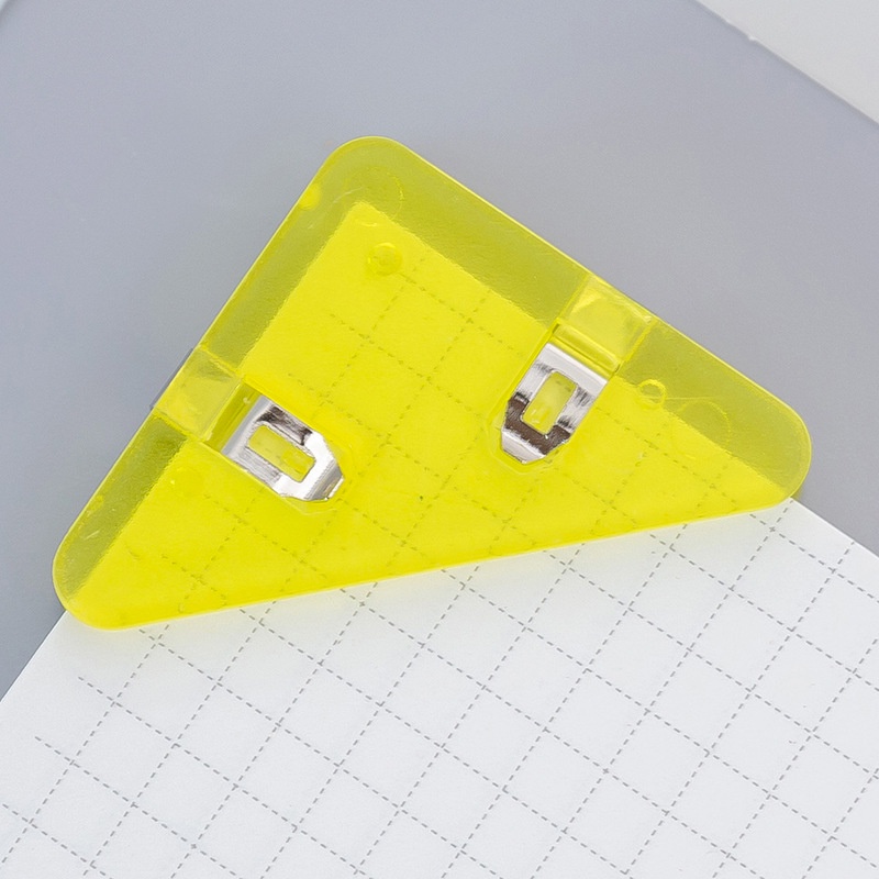 🇲🇾 Ready Stock Transparent Triangle & Square Test Paper Clip Cute Memo ...