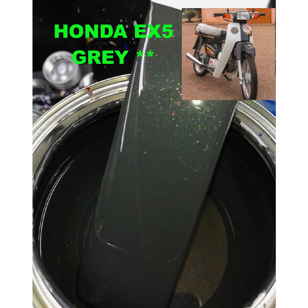 HONDA EX5 GREY CRYSTAL/CAT BANCUH/2K PAINT | Shopee Malaysia