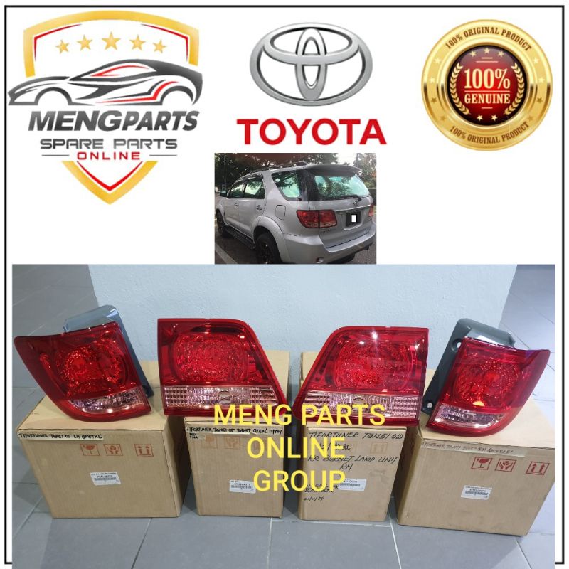 ORIGINAL TOYOTA FORTUNER KUN50,TGN51 2005Y-2008Y TAIL LAMP UNIT ...