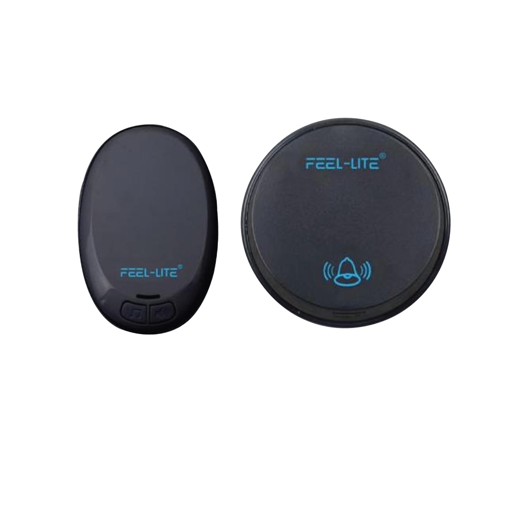 Feel-Lite Kinetic Button Battery Free Wireless Doorbell (ROUND ...