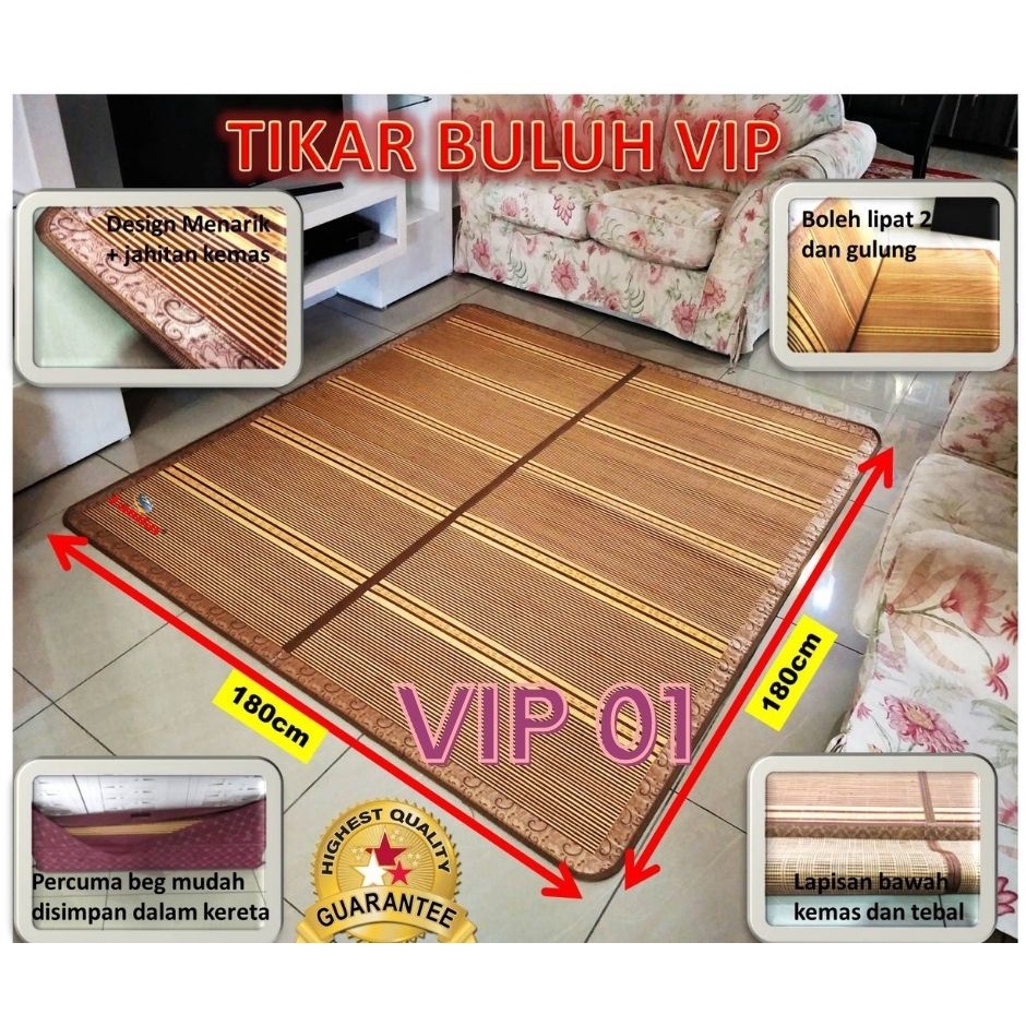BAMBOO LIMITED EDITION PROMOSI TIKAR BULUH KARPET VVIP/vip XXL BAMBOO ...