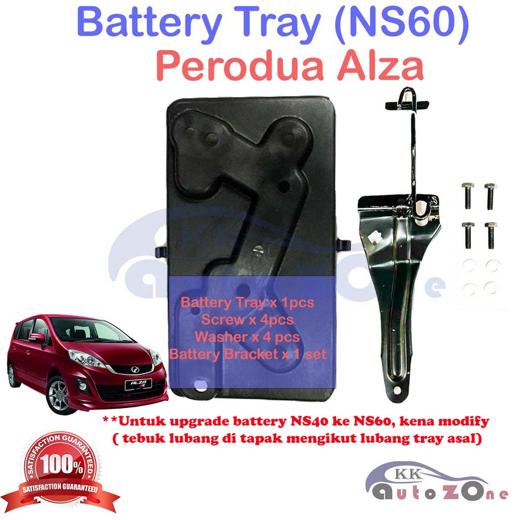 Battery tray for Toyota Avanza Vios , Perodua Kembara , (Myvi ,Alza ...