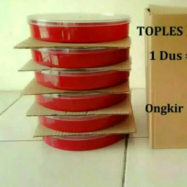 Bulkhead Jar 5 Red Round Candy Tray | Shopee Malaysia