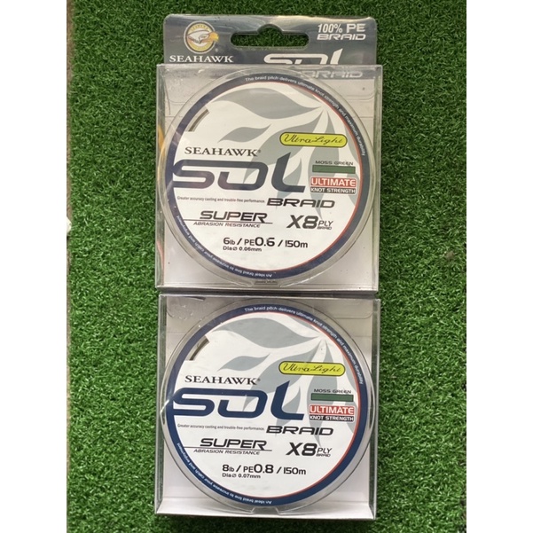 SEAHAWK SOL BRAID 8X 150M | Shopee Malaysia
