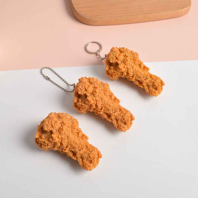 💥DEFECT ITEM💥 Besi ada karat💥PVC Simulation Fried Chicken Legs Chicken ...