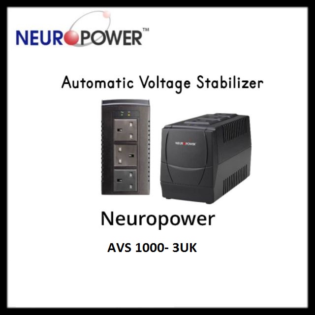 NeuroPower UPS 850t USB Compact 800-3UK Backup Battery Build-In AVR ...