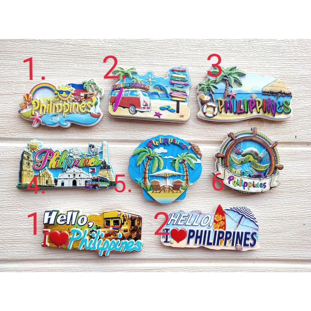 Philippines Embossed Ref magnet- sold per piece | Shopee Malaysia