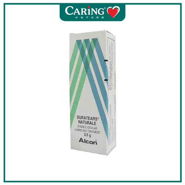 DURATEARS NATURALE STERILE OCULAR LUBRICANT OINTMENT 3.5G | Shopee Malaysia