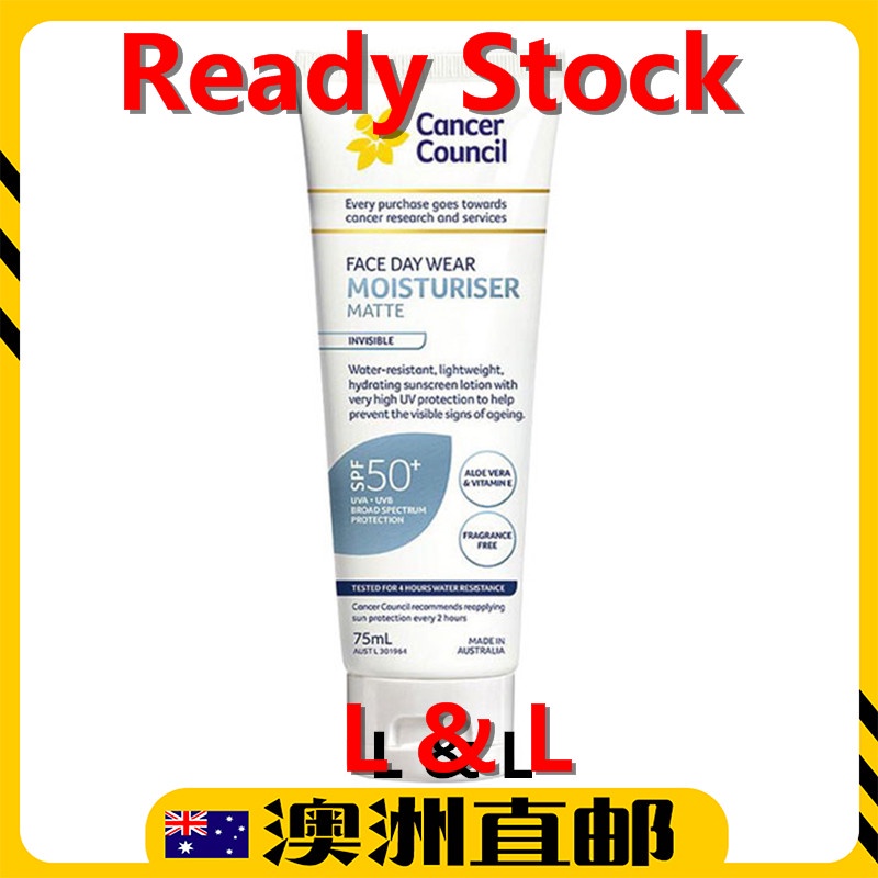 [AUS Import EXP 11/2026] Cancer Council SPF 50+ Day Wear Face Matte ...