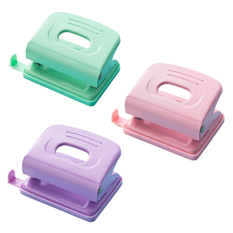 Stat 2-Hole Punch Paper Puncher with Adjustable Alignment Guide Ruler ...