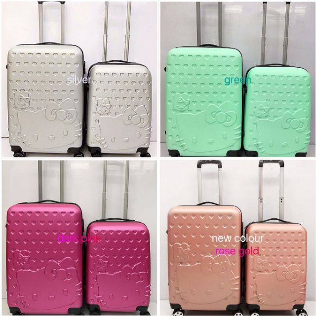 LUGGAGE HELLO KITTY💕 20inch single/24inch single beg bagasi | Shopee ...