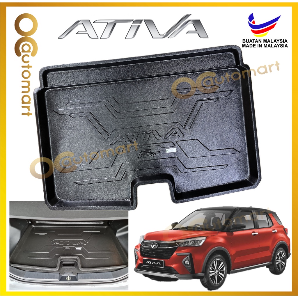 Perodua Ativa Original HDPE Material Non Slip Rear Trunk Boot Cargo ...