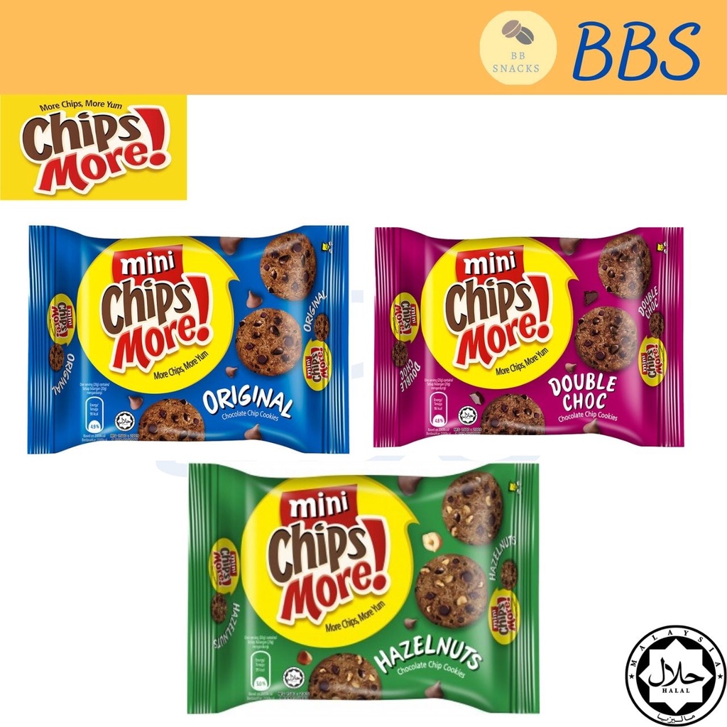 [BBS] CHIPSMORE Mini 80g (Original / Double Chocolate / Hazelnut ...