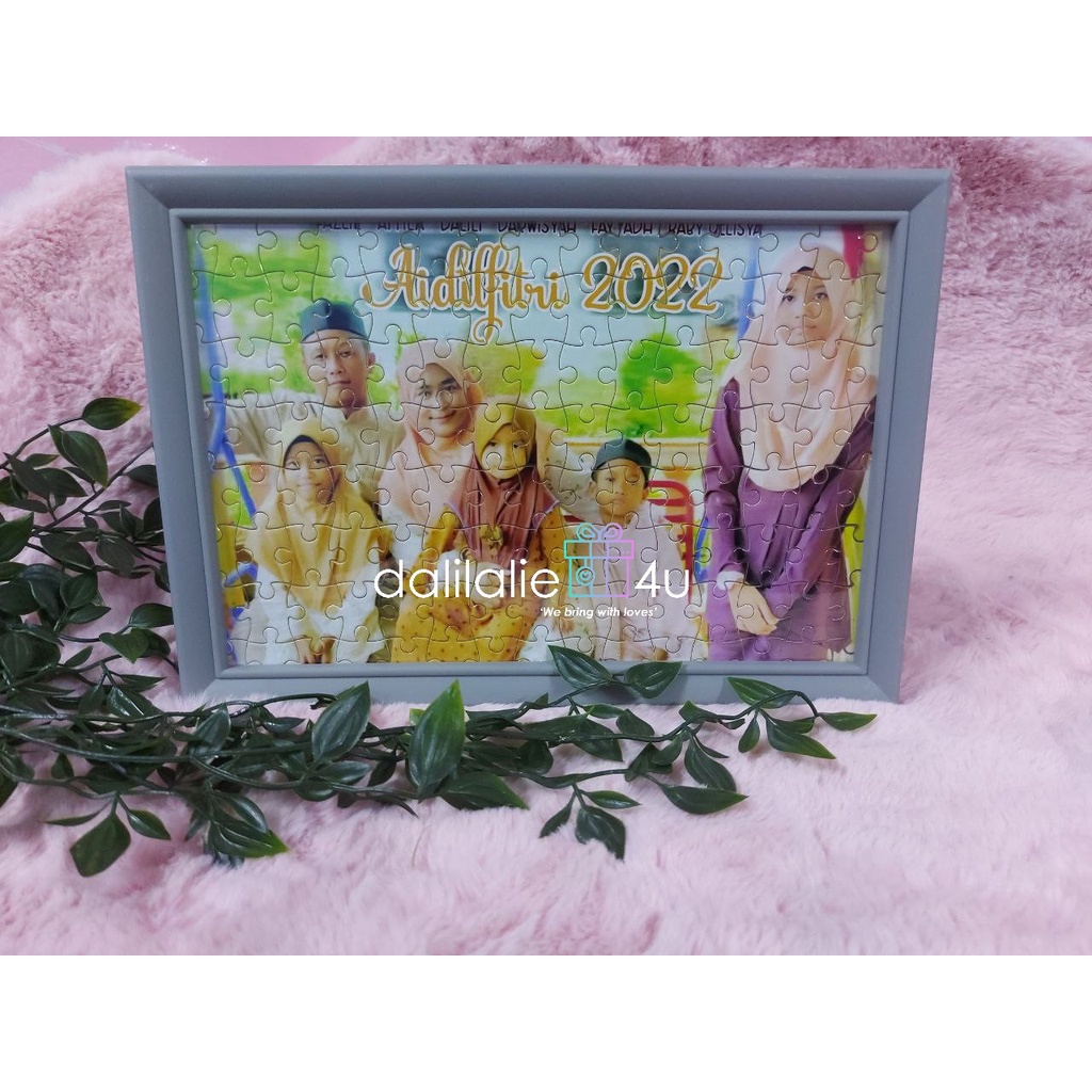 Photo Puzzle Custom/Gambar Puzzle/Photo Puzzle with Frame/Puzzle ...