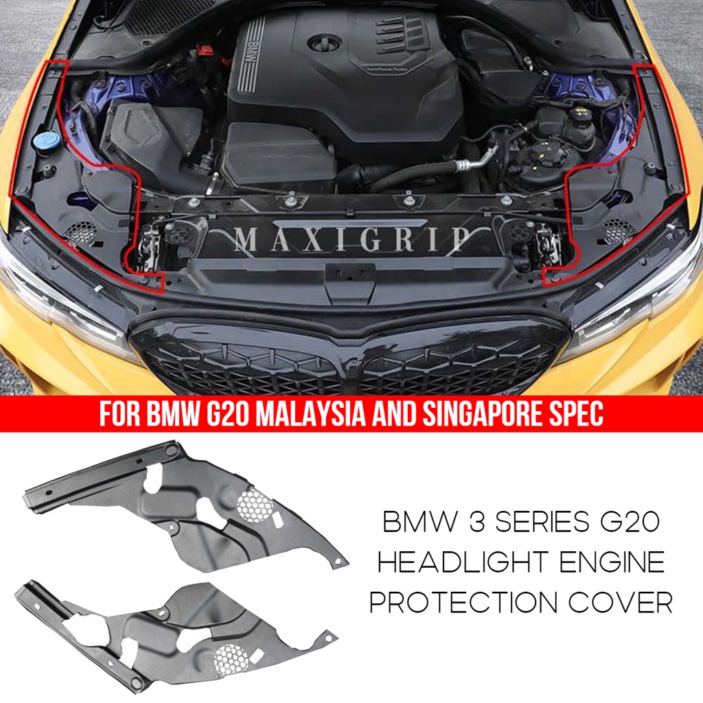 BMW G20 3 series headlight cover engine hood cover protect cover engine ...