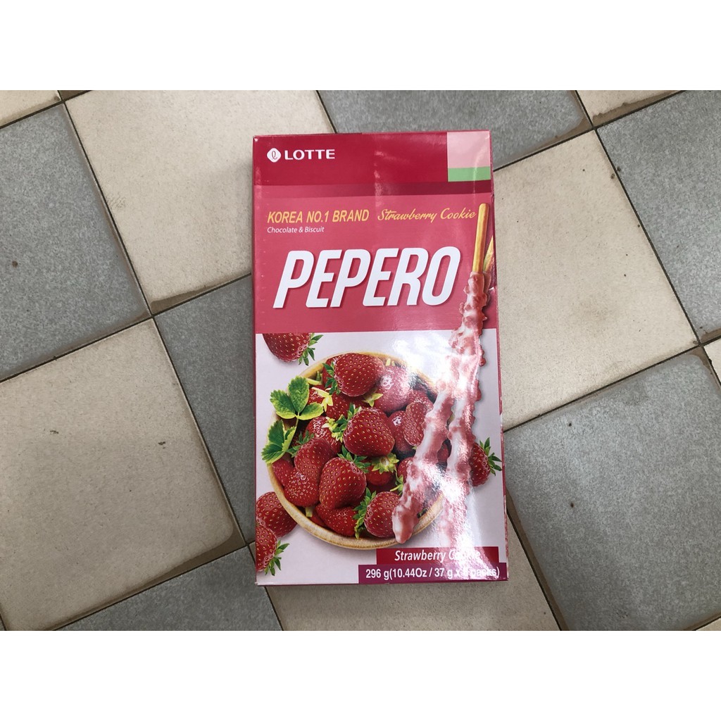 Xmas Sales Lotte Pepero Big Pack 5 Flavours Chocolate 256g