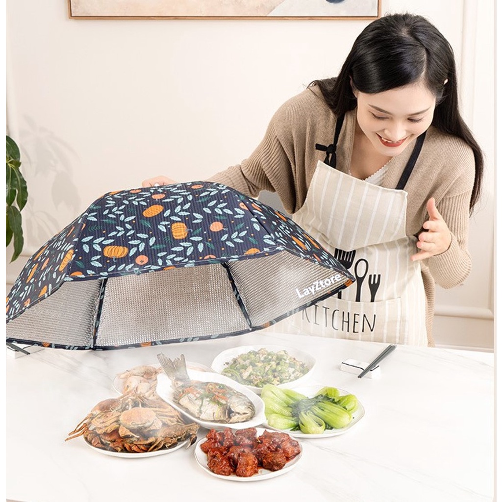 🍜 Ready Stock 🍜 Tudung Saji Cover Penutup Makanan Insulated Food Covers ...