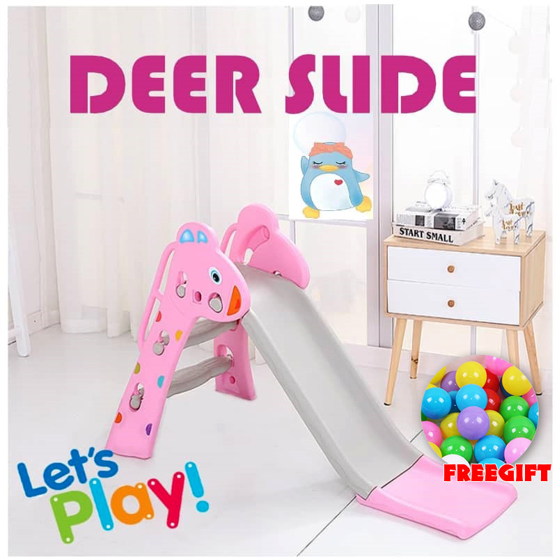 Mini Children Slide Extended Sliding Path Playground 125CM Gelongsor ...