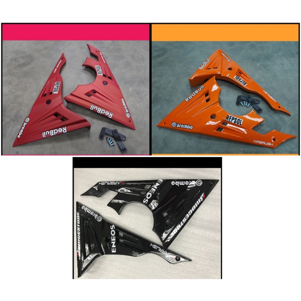 HONDA RS RS150 UNDER COVER SET LEFT RIGHT KIRI KANAN COVER RS150 V1 V2 ...