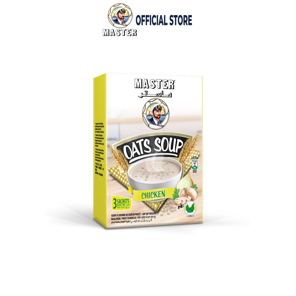 Master Chicken Oat Soup - 40gx3 (Exp: 07/2025) | Shopee Malaysia