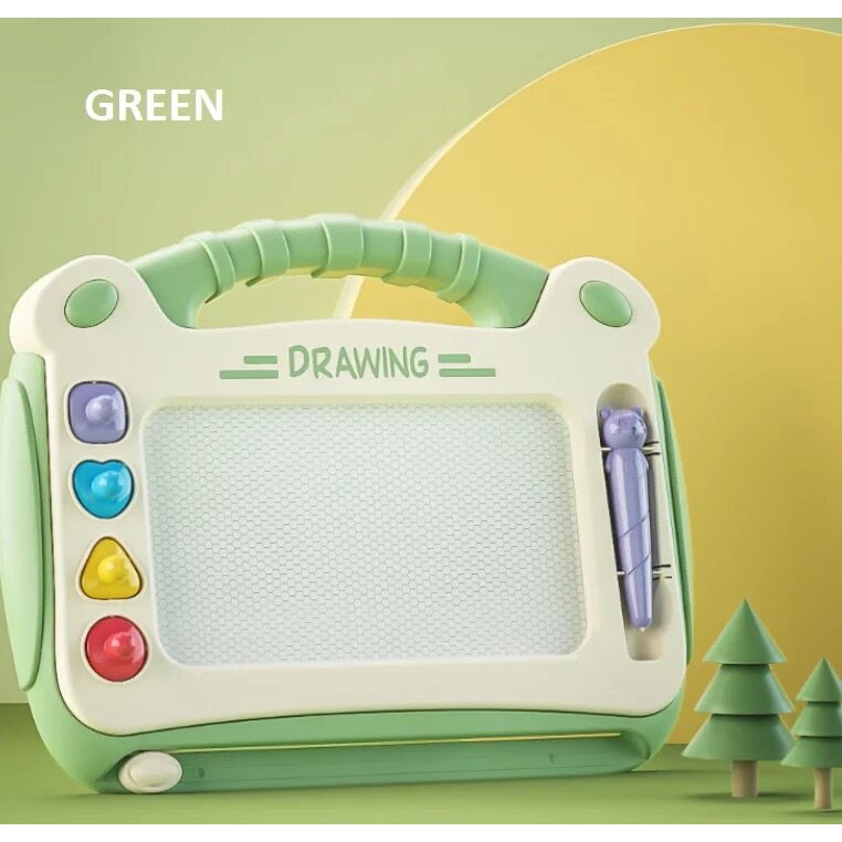 BABY GIFT Big Kids Magnetic Colourful Drawing Board Erasable Colorful ...