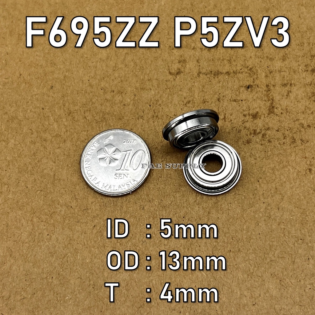 Flange Bearing Flanged F692 F693 F694 F695 F696 F697 F698 F699 Z ZZ | Shopee Malaysia