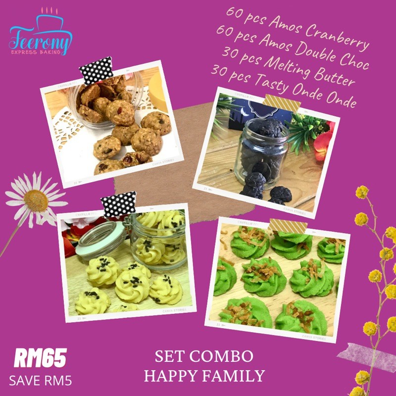 SET COMBO RAYA : HAPPY FAMILY | Shopee Malaysia