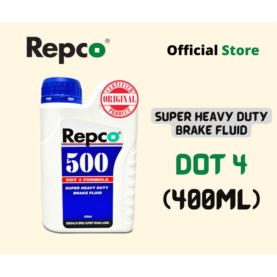 Repco® 500 Dot 4 Brake Fluid (400ml) | Shopee Malaysia