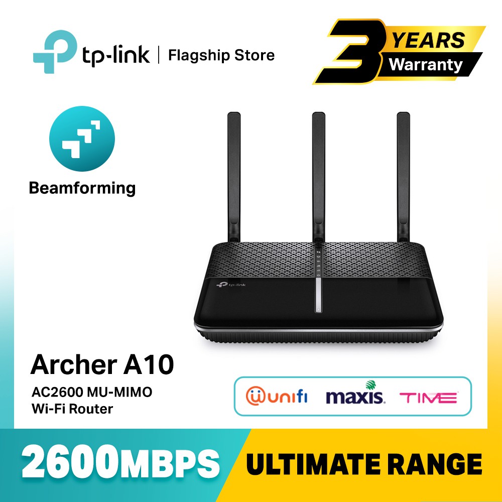TP-Link Archer A10 - AC2600 MU-MIMO Wi-Fi Router | Shopee Malaysia
