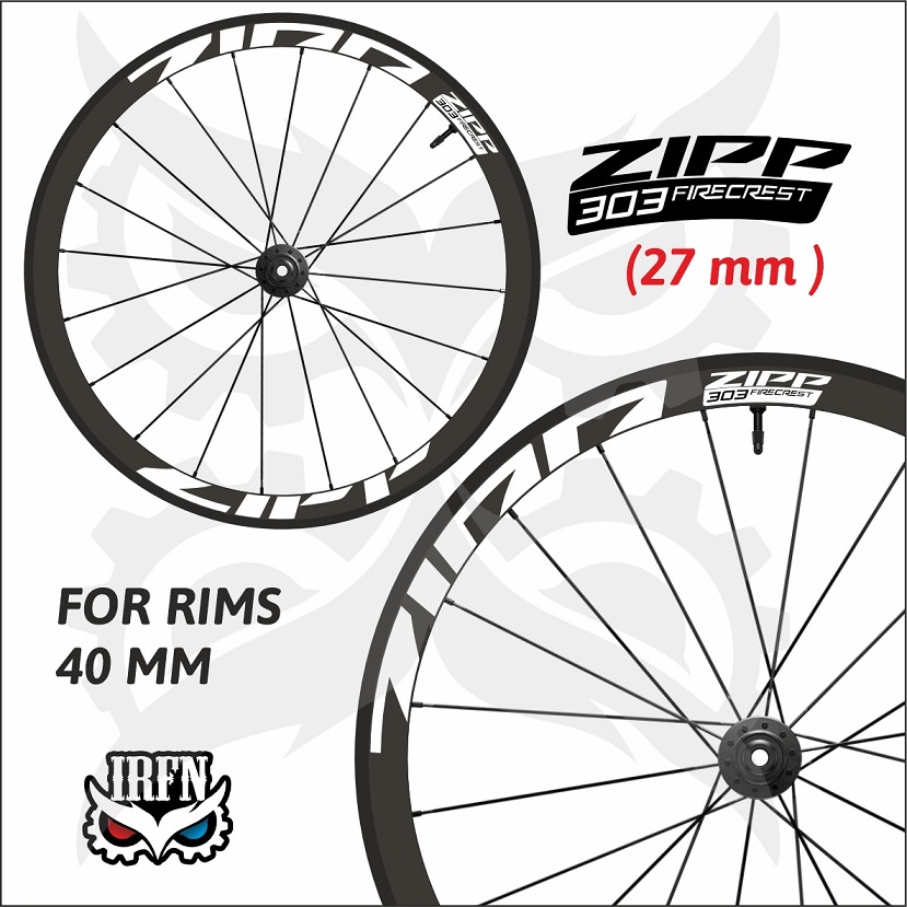 303 firecrest zipp sticker 28 Mm wide | Shopee Malaysia