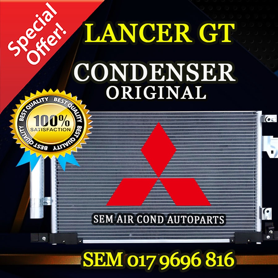 MITSUBISHI LANCER GT 2007-2010 YEAR ORIGINAL CONDENSER/ KONDENSER (CAR ...